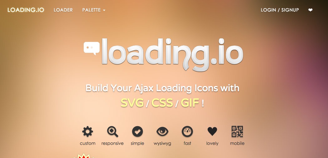 そのまますぐ使える！ローディングGIF画像と便利な作成ツール21選｜ferret