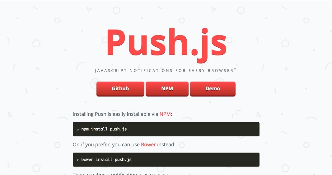 世界一簡単にブラウザのプッシュ通知を実装できる「Push.js」の使い方を徹底解説｜ferret